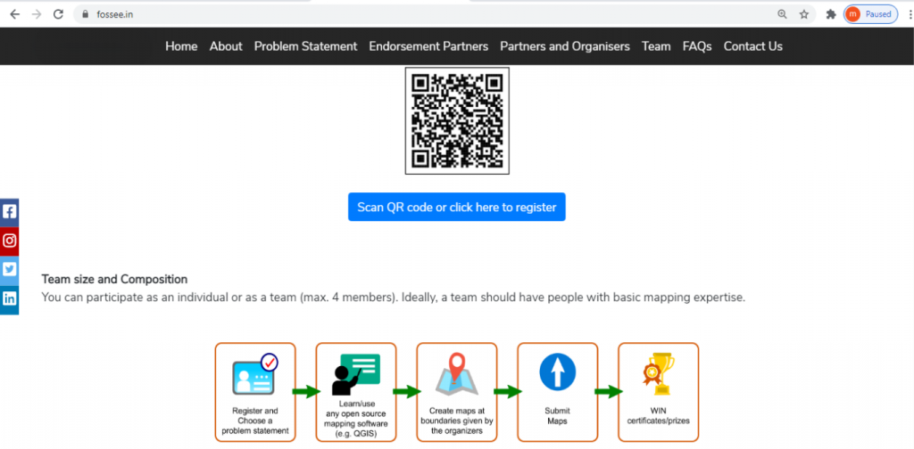 Map making contest: Great registrations start from Dec 7
