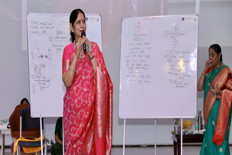 Sharda University conducts great satsang, boost PSTV Energy