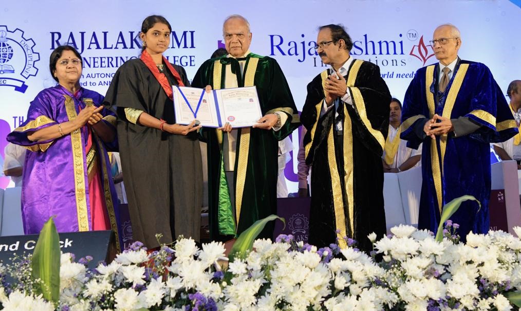 Rajalakshmi Engineering College celebrates 19th graduation day Latest News
