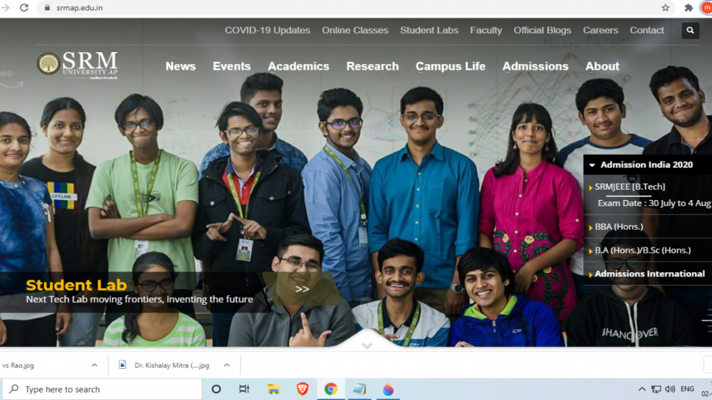 SRM AP 2020: Great educational institution gets new VC