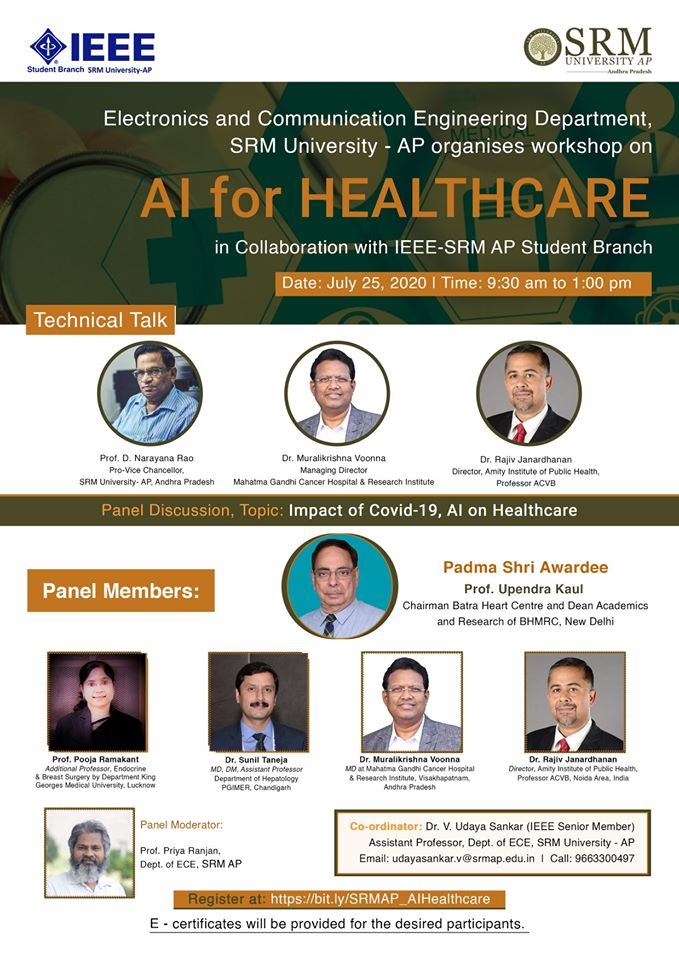 SRM University AP 2020: Great conference focuses on AI