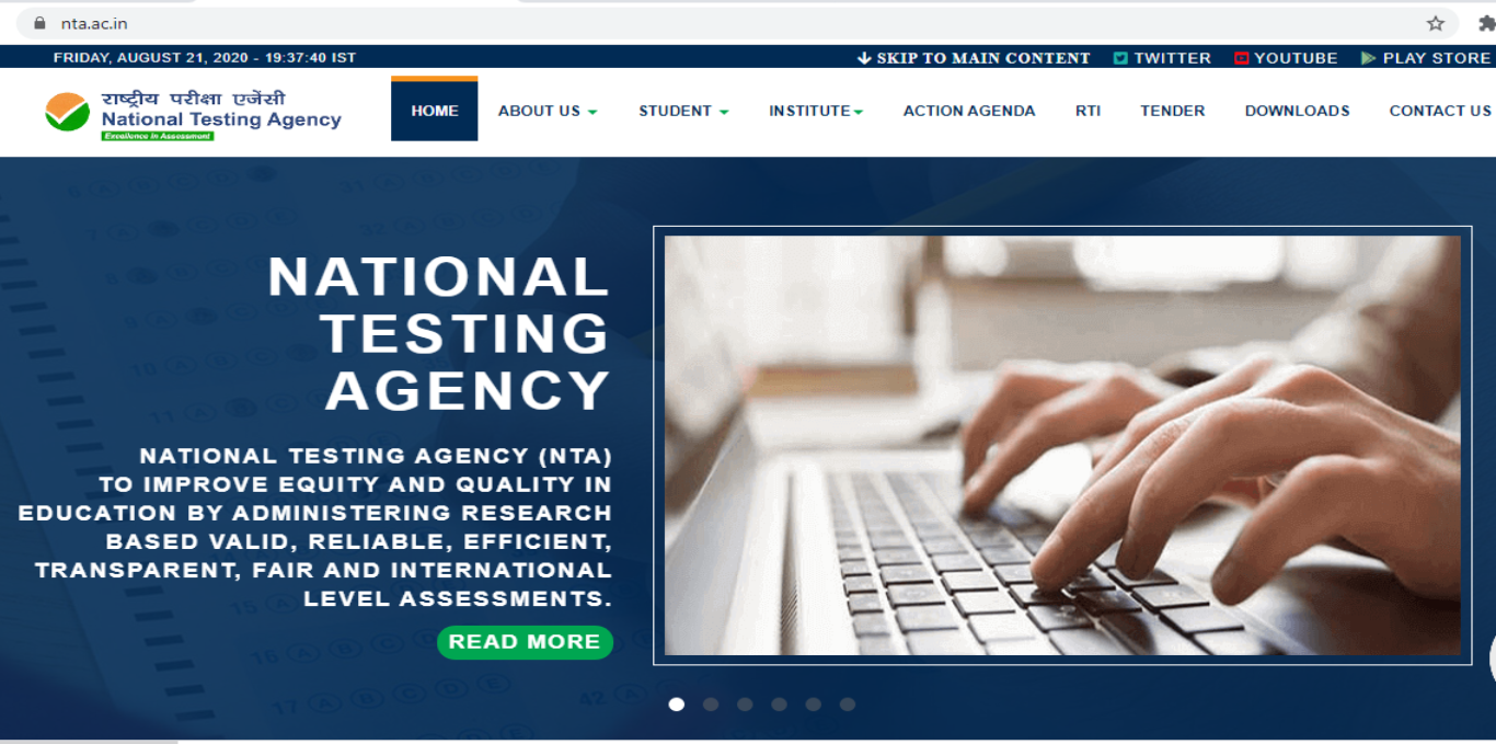 NTA Exams: Dates for various great tests are announced @2021