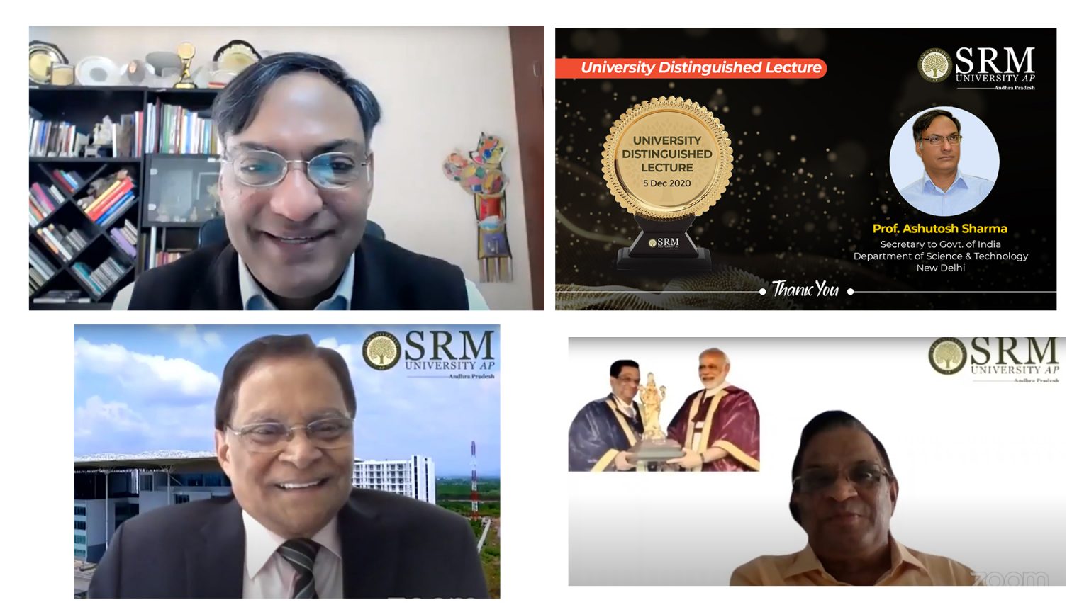 SRM University AP gets great new registrar @2021