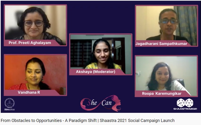 IIT Madras students give a great push for women empowerment @2021