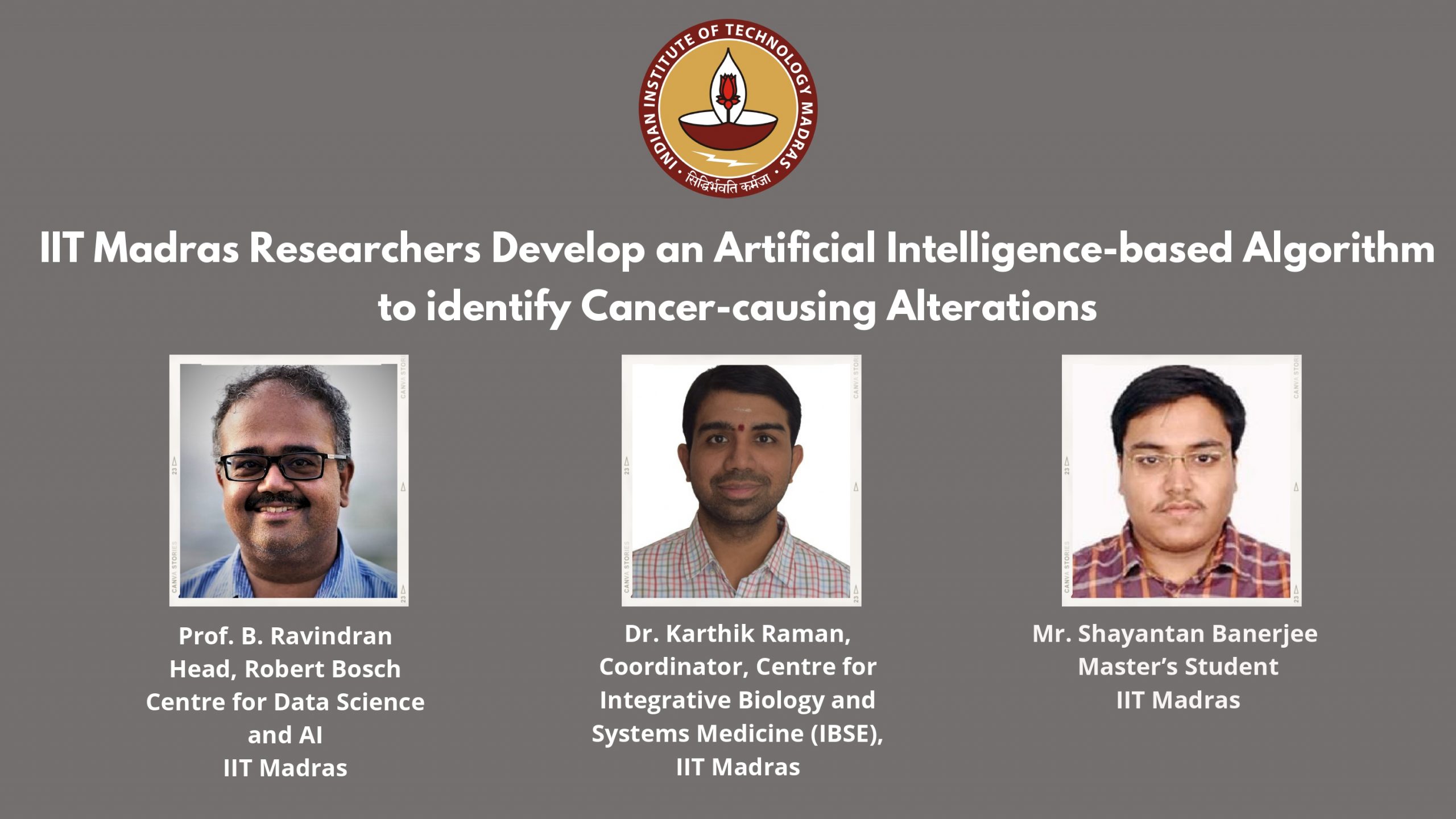 IIT Madras scientists develop great AI based algorithm