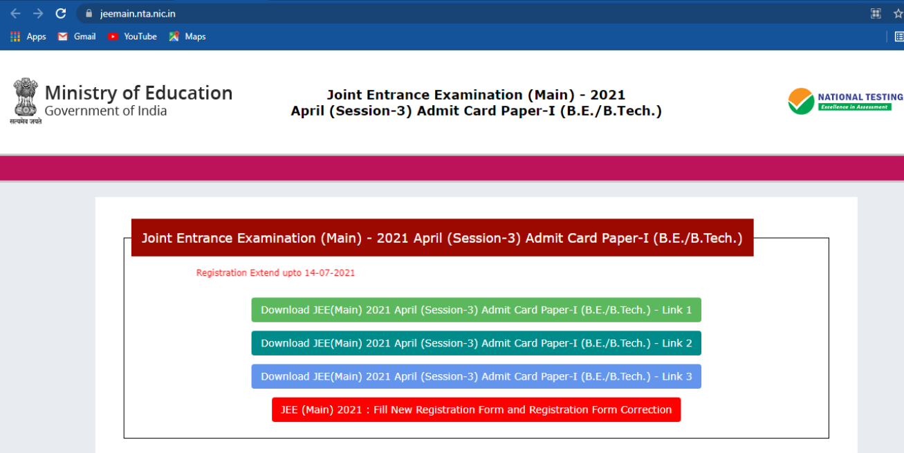 JEE Mains 2021: April session great dates revised