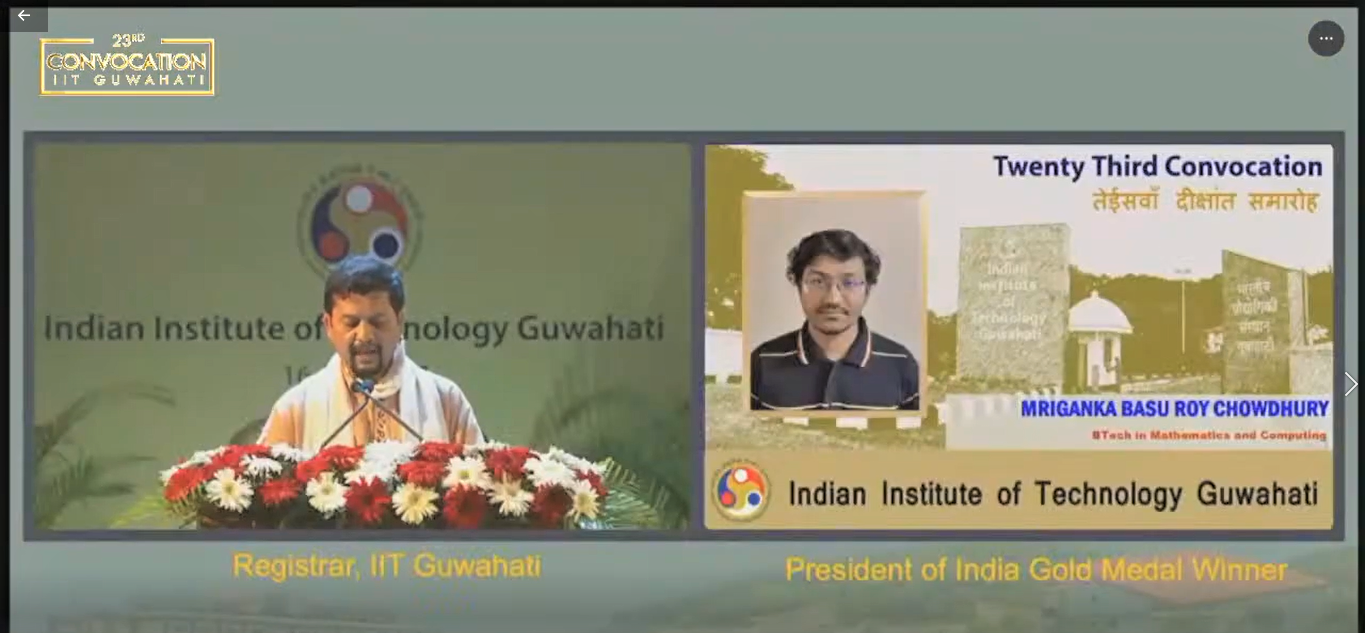 IIT Guwahati convocation: 1,338 students get great degrees