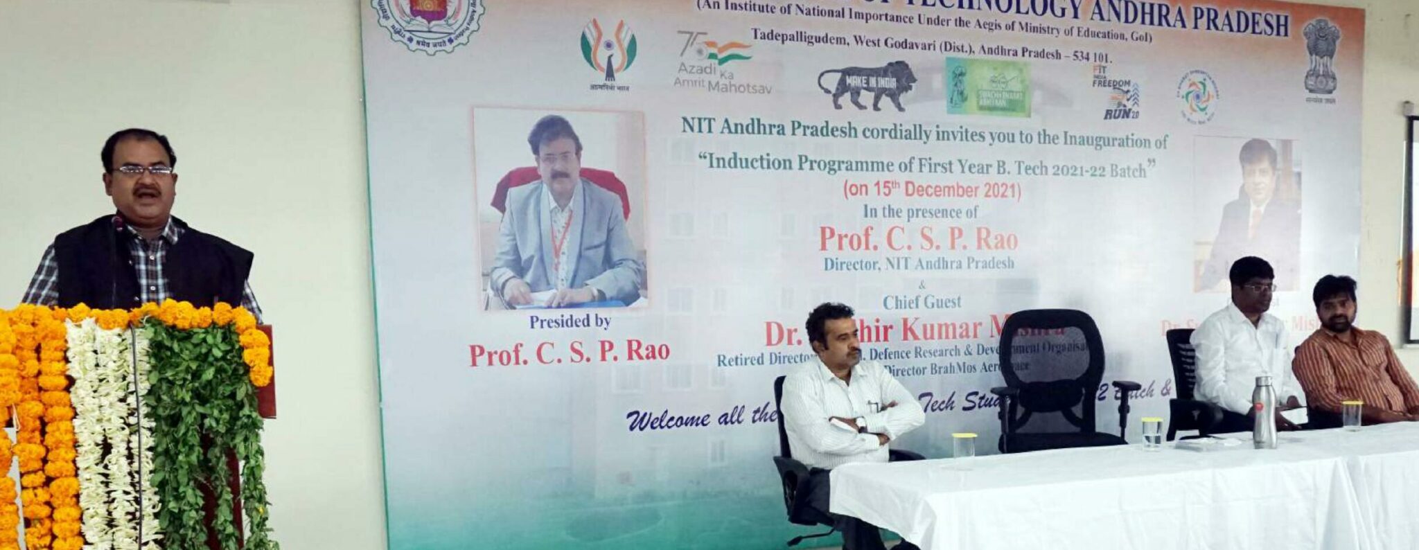 Induction programme at NIT AP gives a great welcome