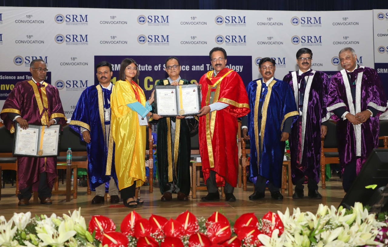 SRMIST 18th convocation turns a grand affair - College Chalo