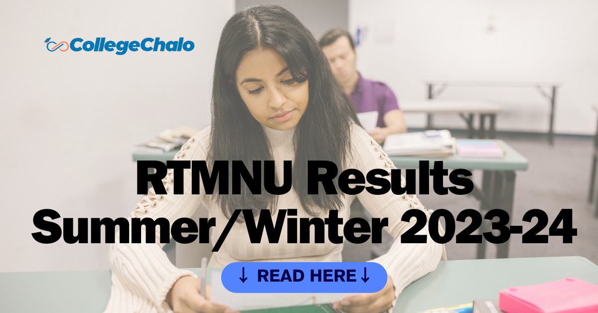 RTMNU Results Summer/Winter 2023 Declared for Various Courses - College ...