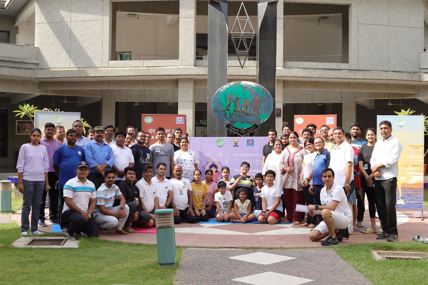 IIM Lucknow celebrates Great International Yoga Day